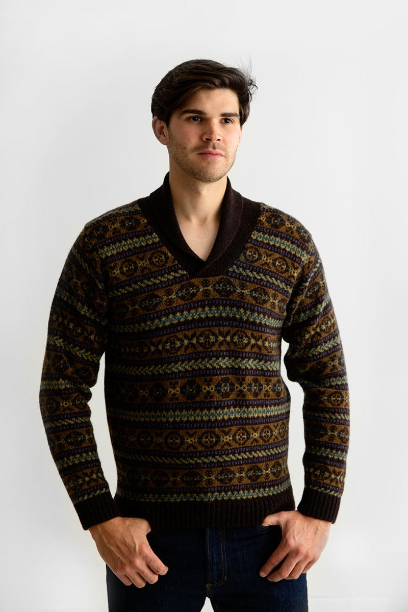 Men's Fair Isle Jumpers: Contemporary & Traditional Fair Isle Jumpers ...