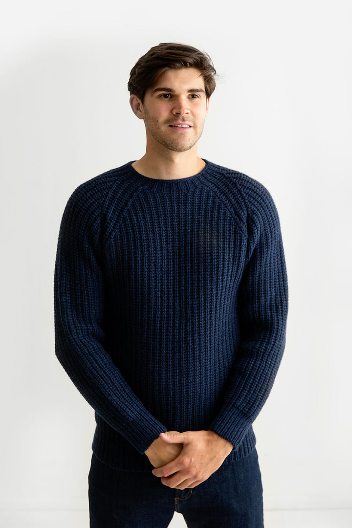 Men's Chunky Knit Jumpers: Chunky Wool Sweaters For Men - The Croft House